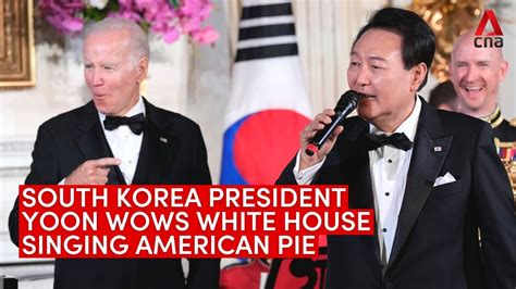 South Korea President Yoon Sings American Pie At White House State