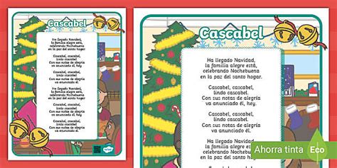 Villancico Cascabel Teacher Made Twinkl