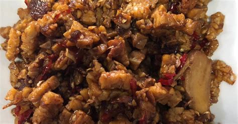 Resep Orek Tempe Rumahan Oleh Sarah Mahfud Cookpad