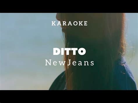 Ditto Newjeans Karaoke Easy Lyrics Youtube