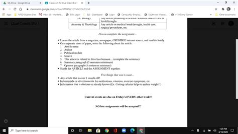How To Complete A Current Event Assignment YouTube