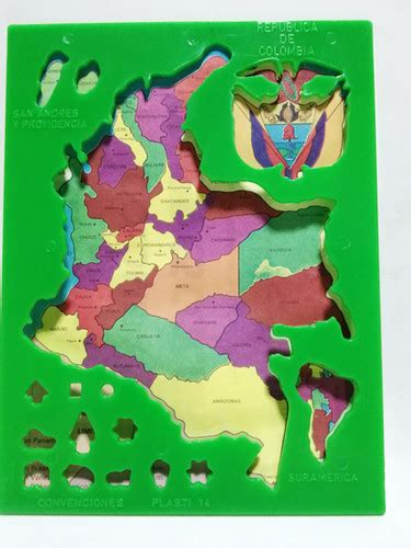 Croquis Mapa De Colombia Papeleria La Gaviota