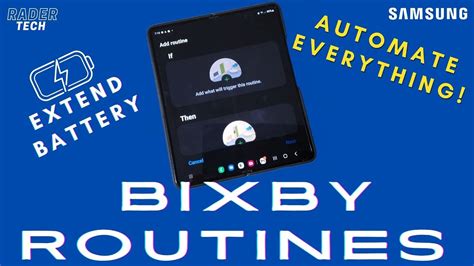 Bixby Routines Automate Your Samsung Galaxy Device Z Fold 4 Tab S8