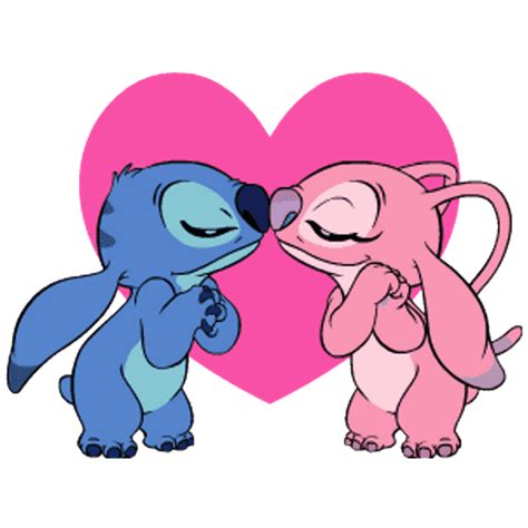 Stitch Y Novia Png El Taller De Hector