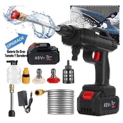 Ripley HIDROLAVADORA ALTA PRESIÓN INALÁMBRICA PARA CARROS MOTOS 48V