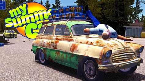FURAM NOUA MASINA RUSCKO CU TRACTORUL MY SUMMER CAR MULTIPLAYER 8
