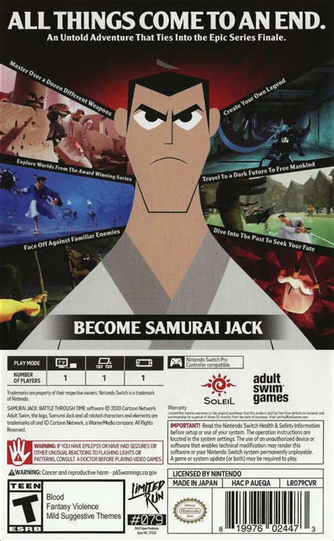 Samurai Jack Battle Through Time Box Shot For PlayStation 4 GameFAQs