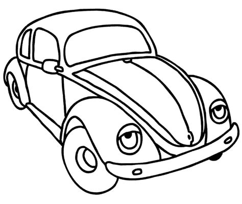 Desenhos De Volkswagen Fusca Para Colorir E Imprimir ColorirOnline