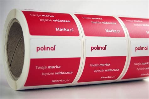Etykiety Samoprzylepne Na Rolce Produkcja Druk Na Roli