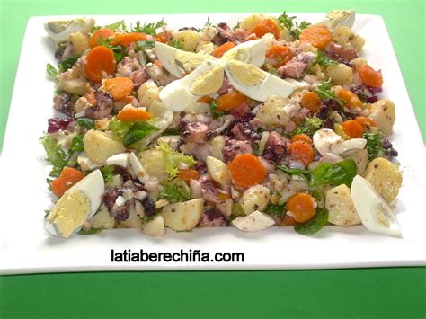 El blog de la tia Berechiña Ensalada de pulpo