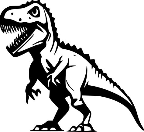 T Rex Minimalist And Simple Silhouette Vector Illustration 24569921