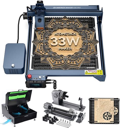 ATOMSTACK A30 Pro Laser Graviermaschine 400W Effekt Engraver Mit B1