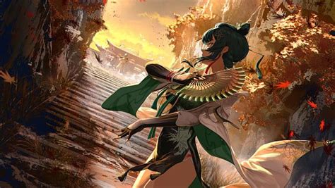 Hanying Zitherwoe Punishing Gray Raven Hd Wallpaper By