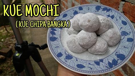 Cara Membuat Mochi Isi Kacang Gula Kue Chipa Bangka Kue Mochi Enak