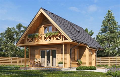 Projekty domów 70 m2 małe domy do 70 m2 bez pozwolenia