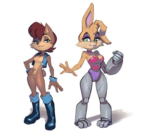 7006 Safe Artistpsuedofolio Bunnie Rabbot Sally Acorn Duo Artmobiussocial