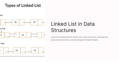 Linked List In Data Structures