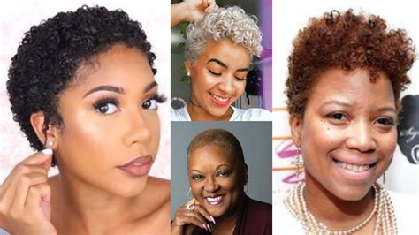 Natural Short Curly Hairstyles For Black Women