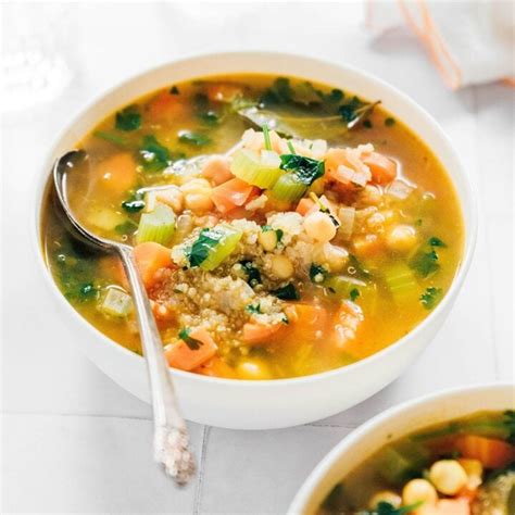 Easy Quinoa Vegetable Soup Recipe Under 30 Minutes