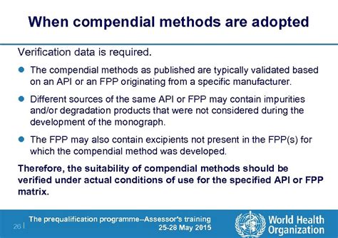 Validation Of Analytical Methods Hua YIN Outline