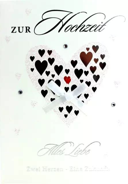 HOCHZEITSKARTE GLÜCKWÜNSCHE ZUR Hochzeit Karte mit Spruch