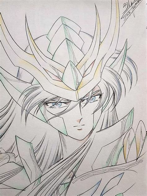 Desenhando Seiya de Pégaso Cavaleiros do Zodiaco Cavaleiros do