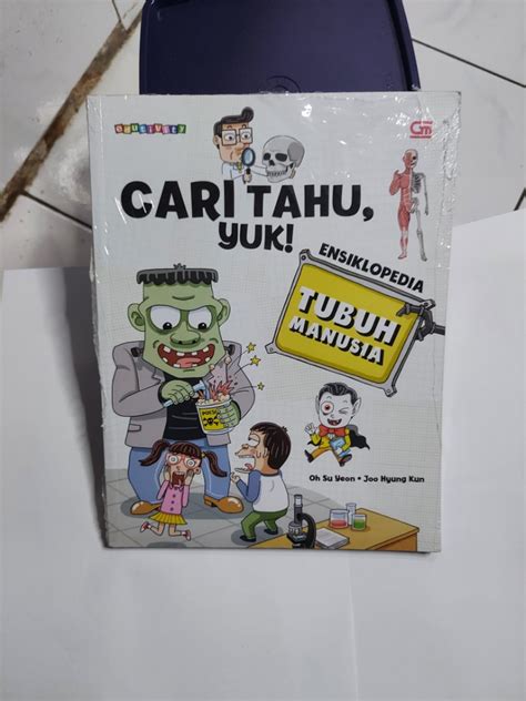 Buku Anak Cari Tahu Yuk Ensiklopedia Tubuh Manusia Original Segel Baru