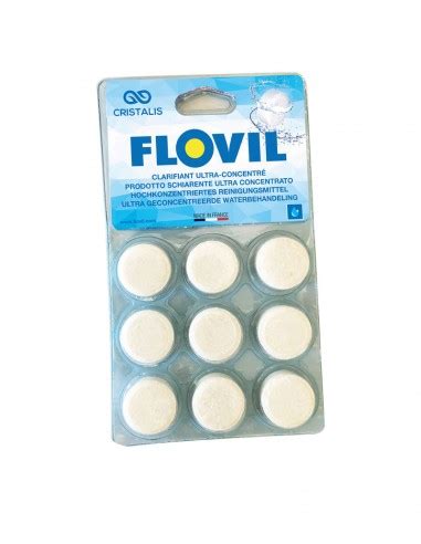 Flovil clarifiant ultra concentré 9 pastilles 11g