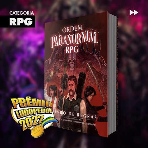 Realitas News On Twitter O Livro De Regras De Ordem Paranormal Rpg
