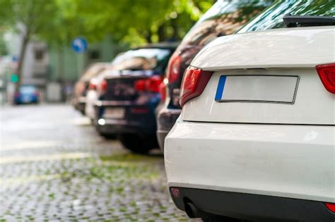 Premium Photo Rows Of Cars Parked On The Roadside In Residential District