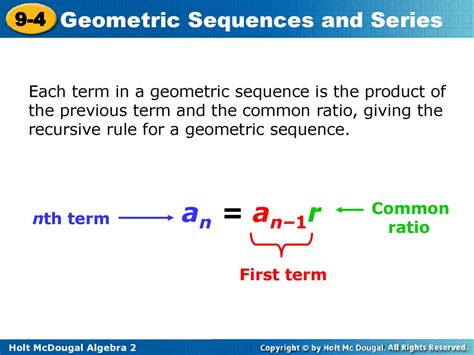 geometric sequences and series ppt download