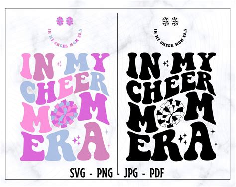 In My Cheer Mom Era SVG PNG Cheer Mom Era SVG Cheer Mom Etsy In 2023