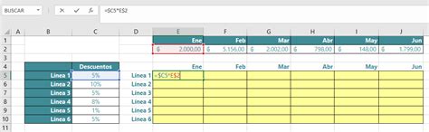 Referencias Mixtas En Excel Excelfull