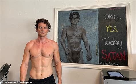 Australian Actor Luke Cook Reveals How He Prepared For His NUDE Scene
