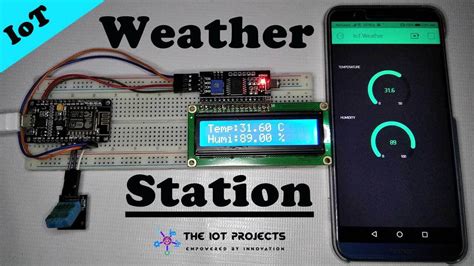 IoT Weather Station Using DHT11 Sensor And NodeMCU ESP8266 Https