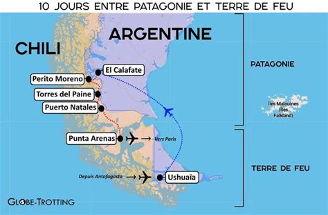 Décrypter 85 imagen patagonie argentine carte fr thptnganamst edu vn