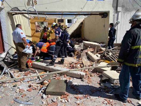 Explosión por fuga de gas deja 40 casas dañadas en SLP Excélsior