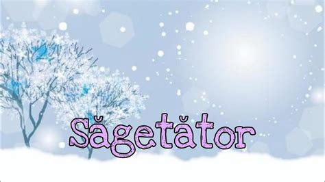 Tarotscop Sagetator Ianuarie YouTube