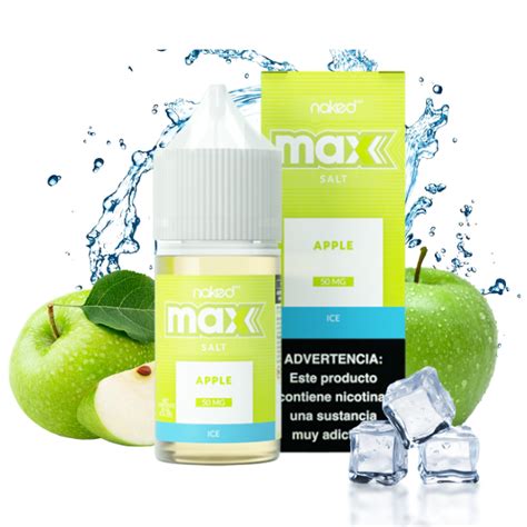 ایجوس سالت سیب یخ نیکد Naked Salt Apple Ice ویپرزکو