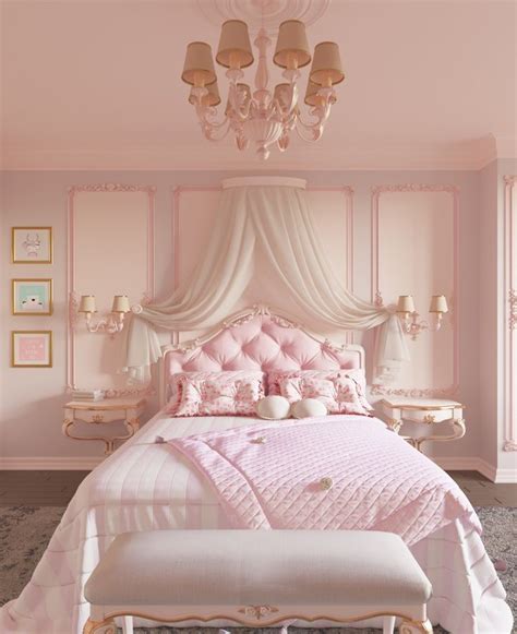 White Pink Bedroom Ideas
