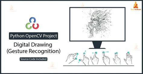 python opencv digital drawing art meets technology techvidvan