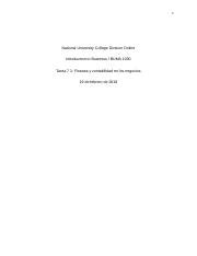 7 1 TAREA Copy Docx 1 National University College Division Online