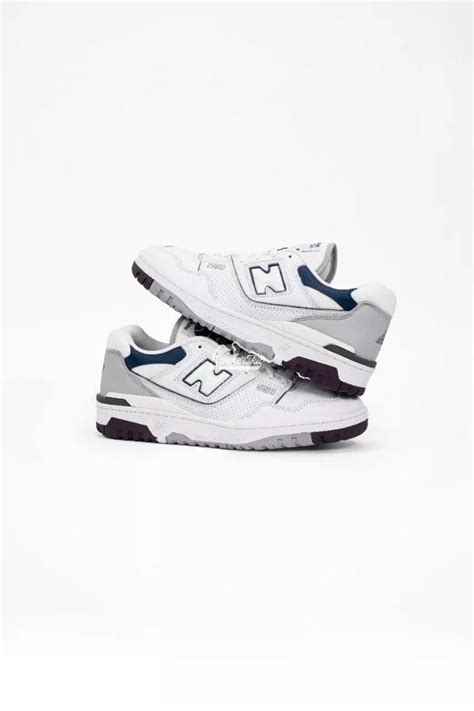 New Balance 550 White Burgundy Navy Men S Fashion Footwear Sneakers