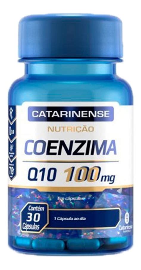Coenzima Q10 100mg 30 Caps Catarinense Pharma Mercado Livre