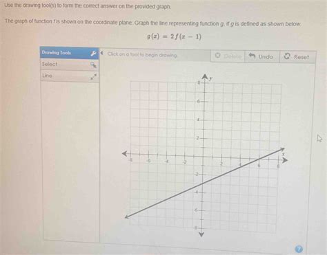Use The Drawing Tool S To Form The Correct Answer On The Provided