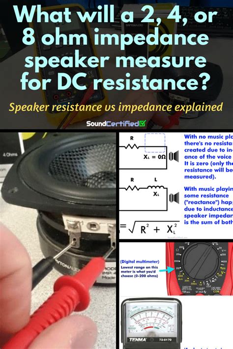 How To Measure Ohms Of A Speaker