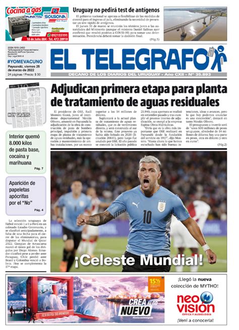 Edición 25 03 2022 Diario El Telégrafo