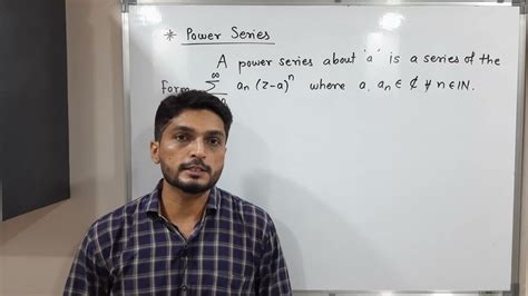 complex analysis unit 1 lecture 24 power series youtube