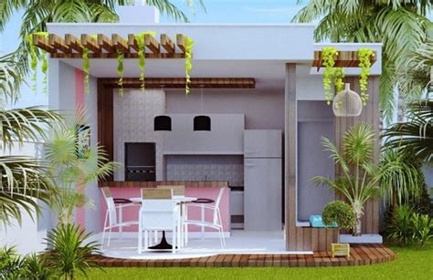 plano de quincho con baño Planos de casas modernas
