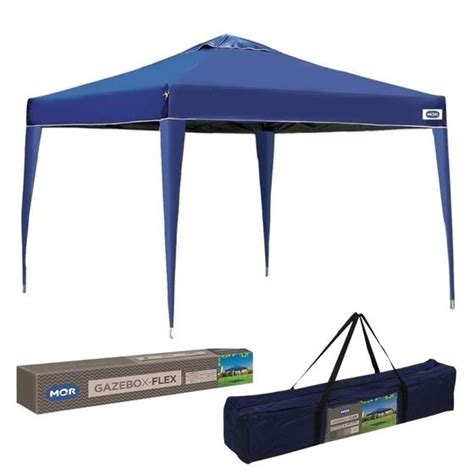 Tenda Gazebo Dobrável Sanfonado Alumínio 3x3 Mor X flex Gazebo